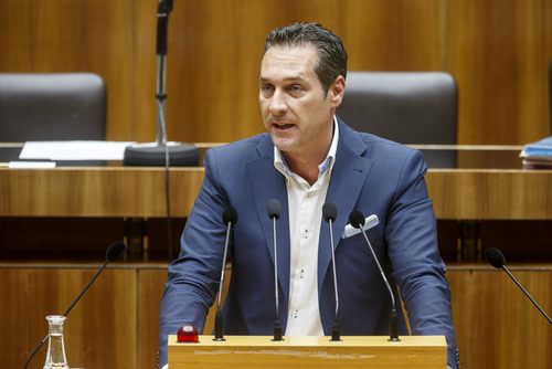 Strache: FPÖ beantragt Nationalratssondersitzung zu Pensionen ...